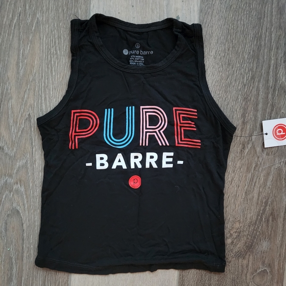 Pure Barre | Tops | Nwt Pure Barre Lined Up Cropped Tank | Poshmark